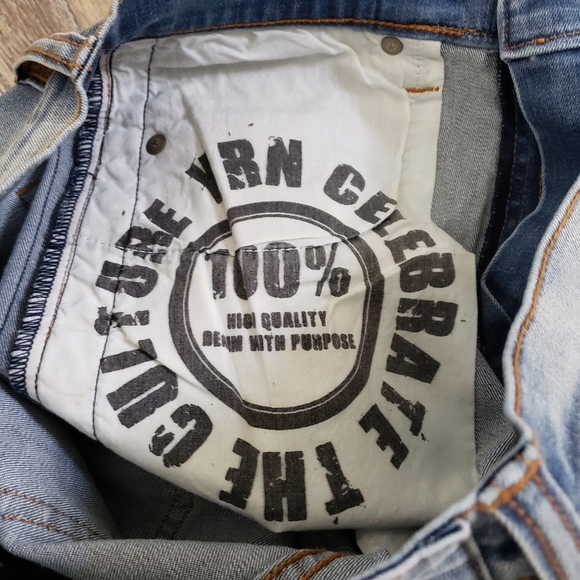 Yung Rich Nation | Jeans | Yrn Thugger Red Stripe Jeans Distressed ...